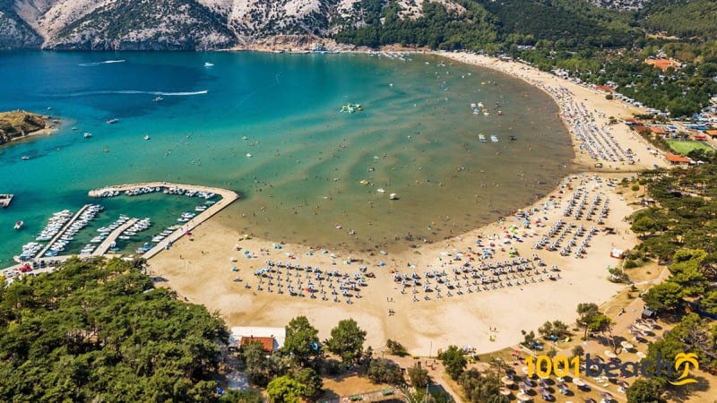Rajska Beach, Uncover the Paradise on Rab Island 🏖️